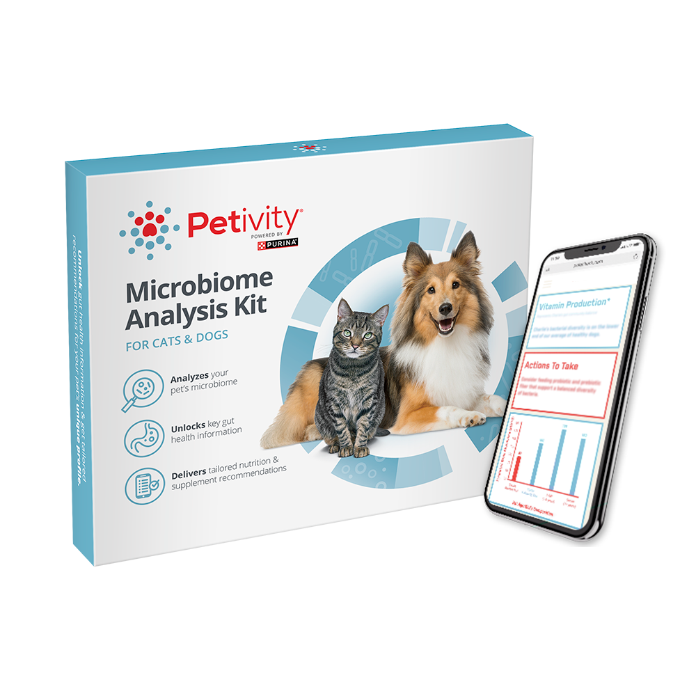 Buy the Advanced Dog & Cat Microbiome Analysis Kit | Petivity