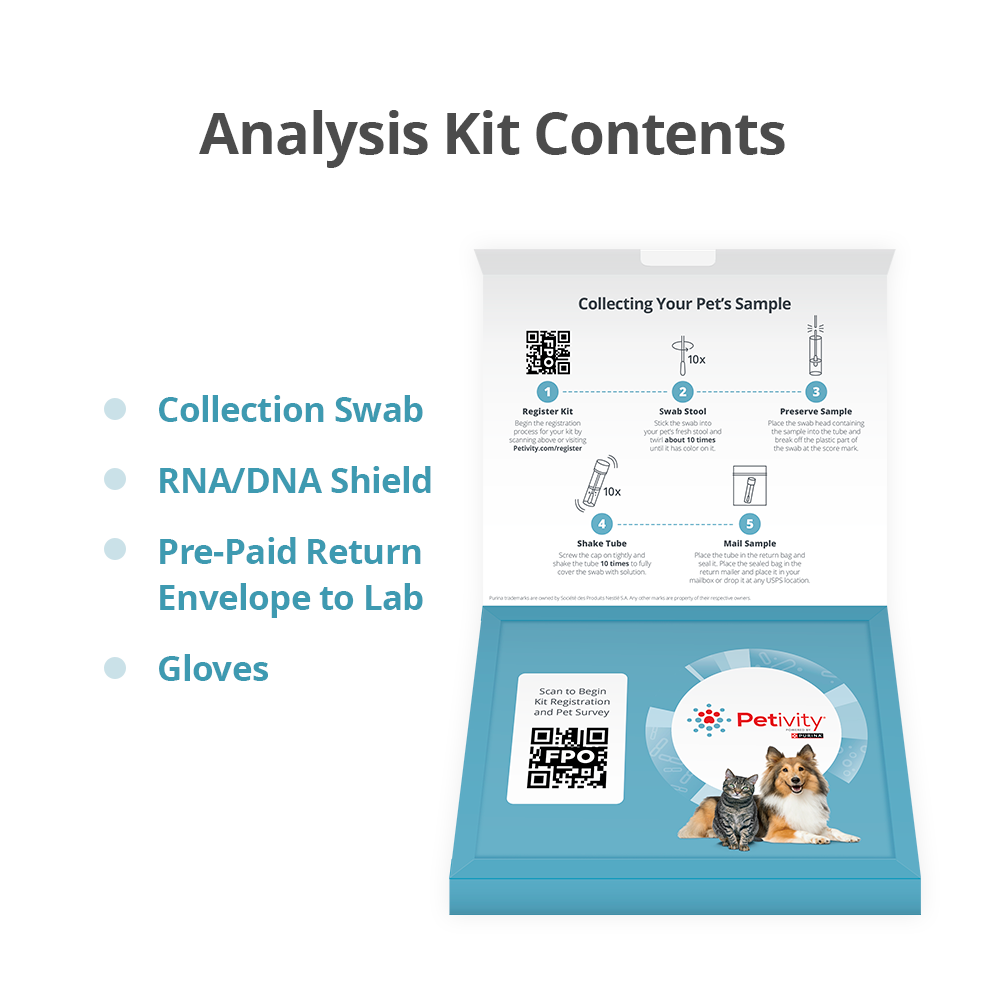 Buy the Dog & Cat Microbiome Analysis Kit | Petivity