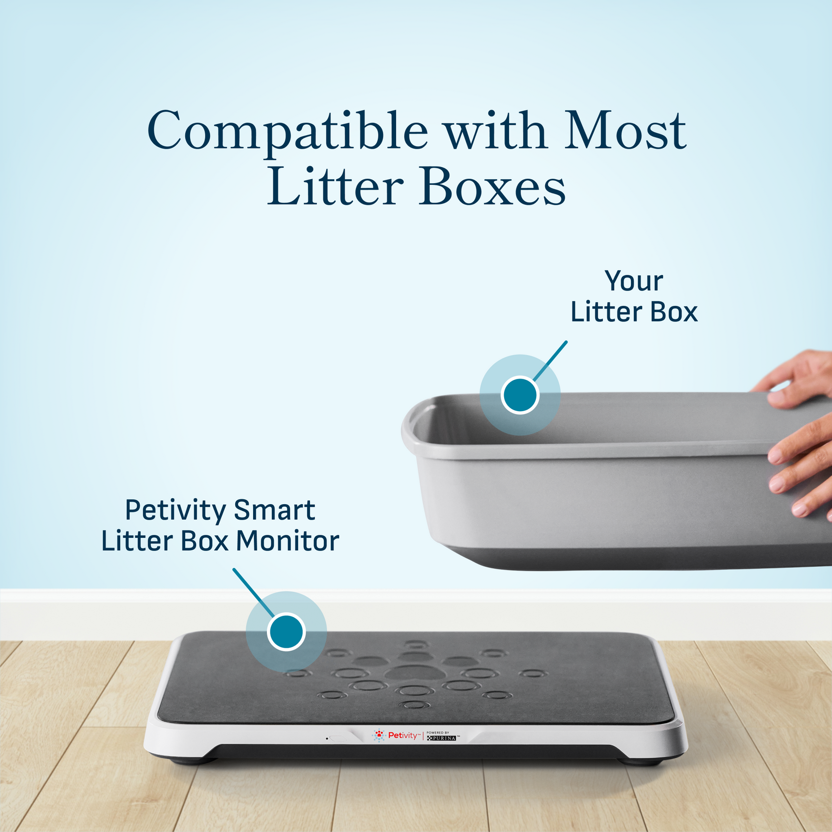 Buy the Smart Litter Box Monitor | Petivity